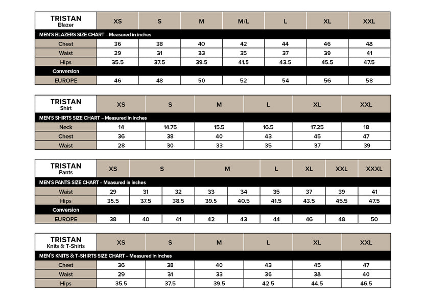 Men's clothing and accessories shop